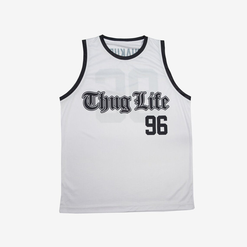 2Pac Thug Life Hip Hop Basketball Jersey Retro – HoopersParadise